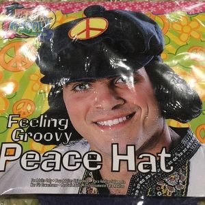 Rubie's | Other | Feelin Groovy Peace Hat Adults Halloween Costume ...